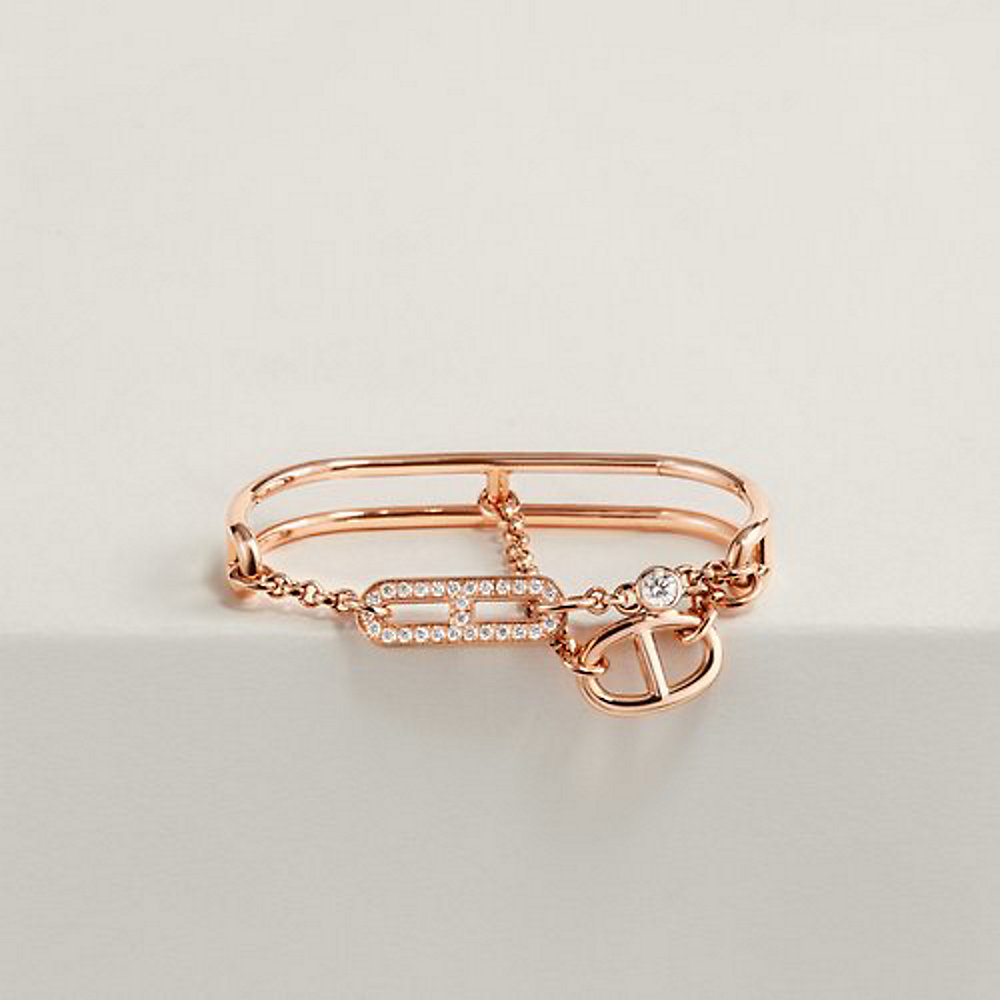 Chaine d'Ancre Chaos 더블 링 | Hermès - 에르메스 대한민국